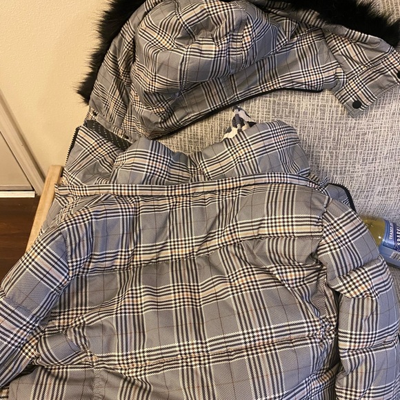 French Connection | Jackets & Coats | French Connection Plaid Trimmed ...